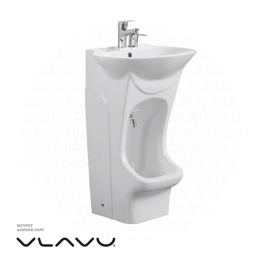 Vlavu One-piece Basin Fixing to wall with back 610*465*865mm CB.21.9337 | UZ Store