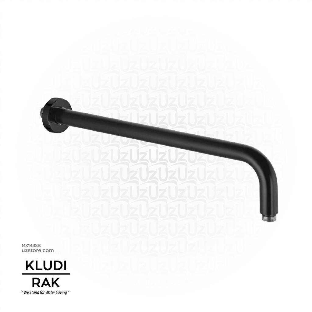KLUDI RAK Shower Arm 400 mm, Matt Black RAK12013.BK2 | UZ Store
