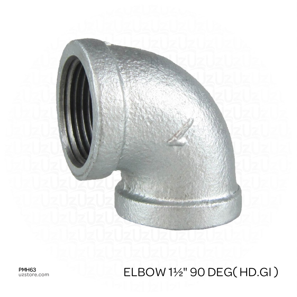 Elbow 1½" 90 Deg( HD.GI ) | UZ Store