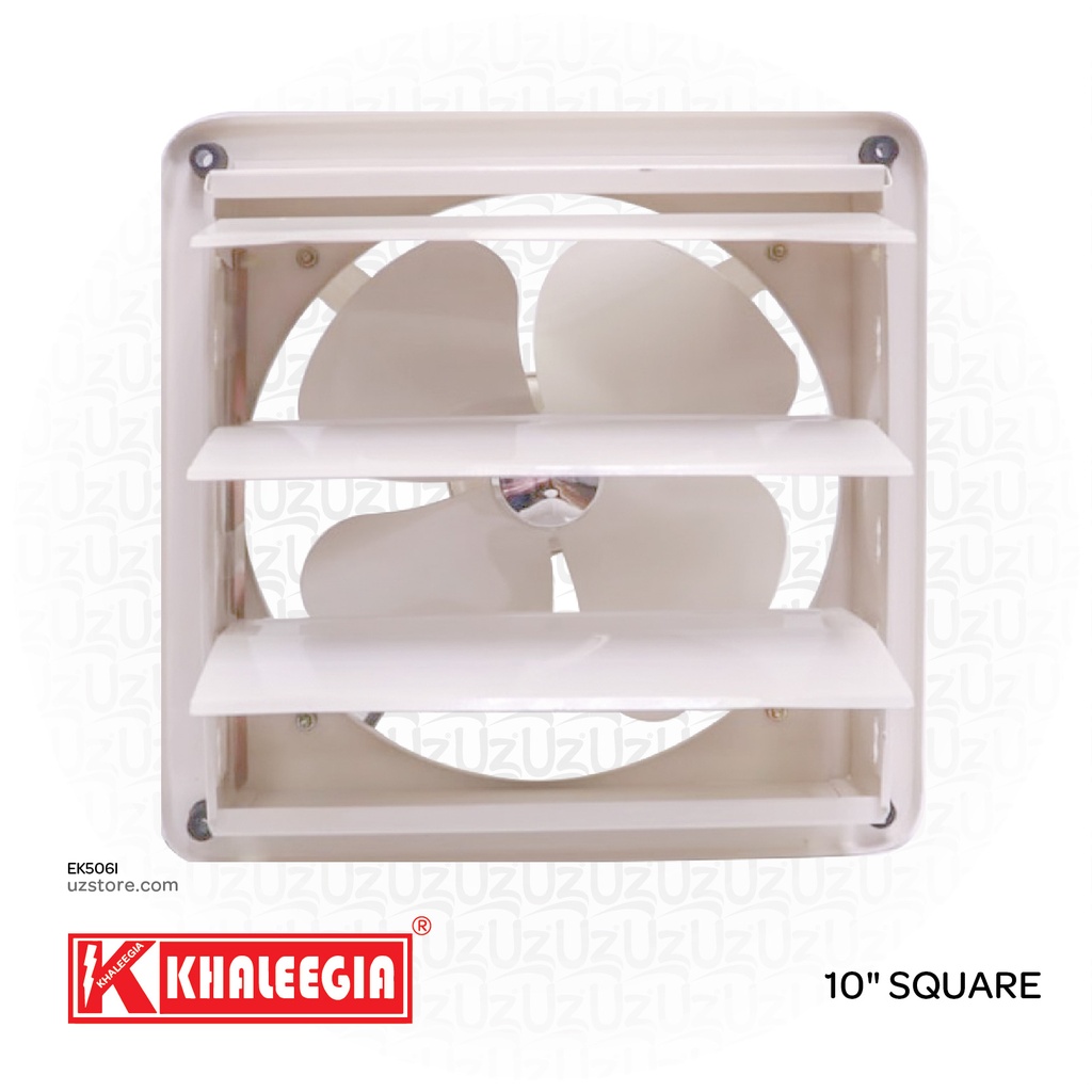 KHALEEGIA EXST FAN 10" SQ Industrial FA-25BKH | UZ Store