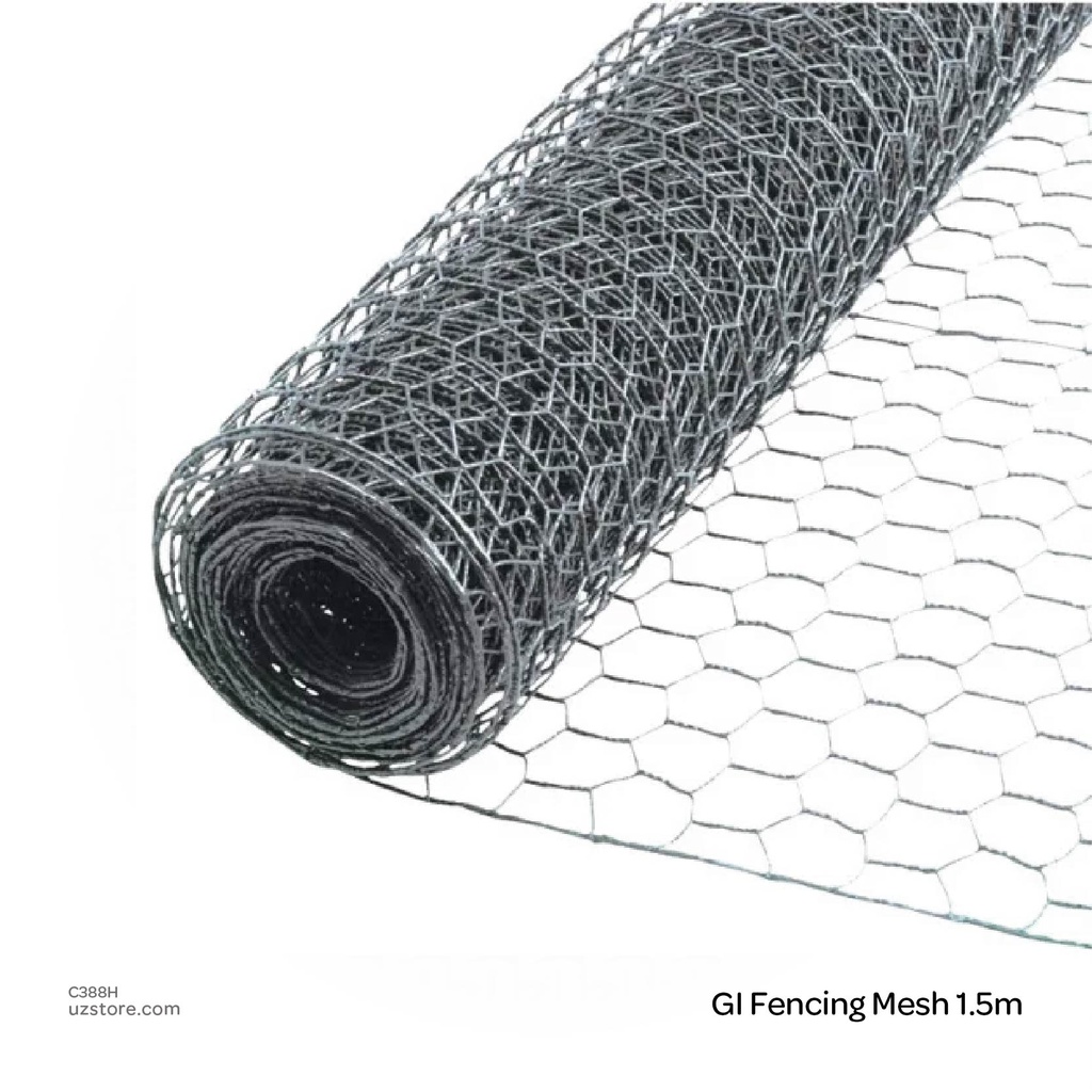 GI Fencing Mesh 1.5mtr*10mtr (1"x1") | UZ Store
