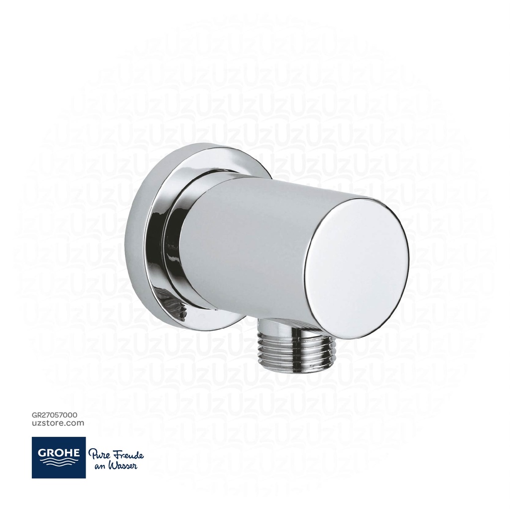 GROHE Rainshower Shower outlet elbow 1/2" , 27057000 , chrome | UZ Store