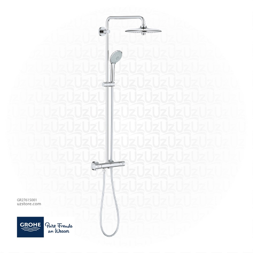 GROHE Euphoria System 260 Shower system with Safety Mixer for wall ...