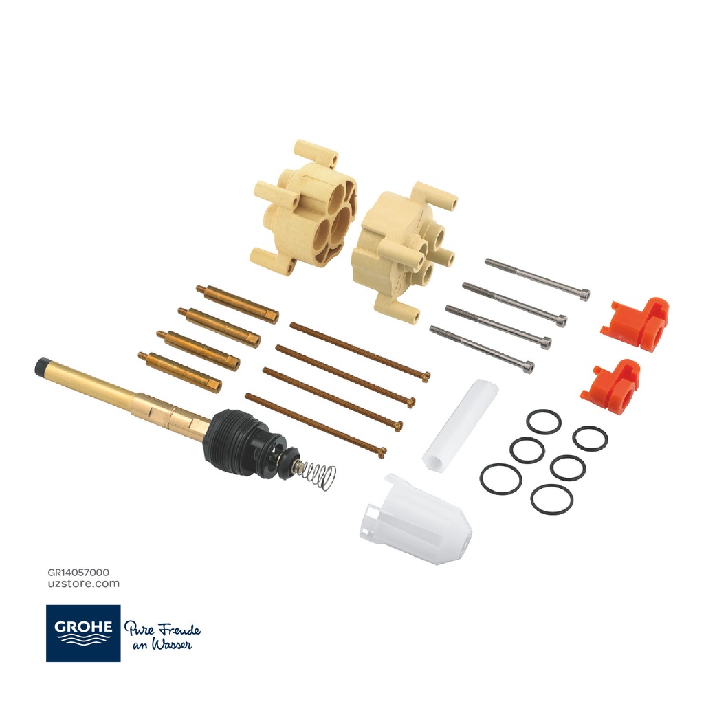 GROHE Universal extension set single-lever mixers , 50 mm , 14057000 ...