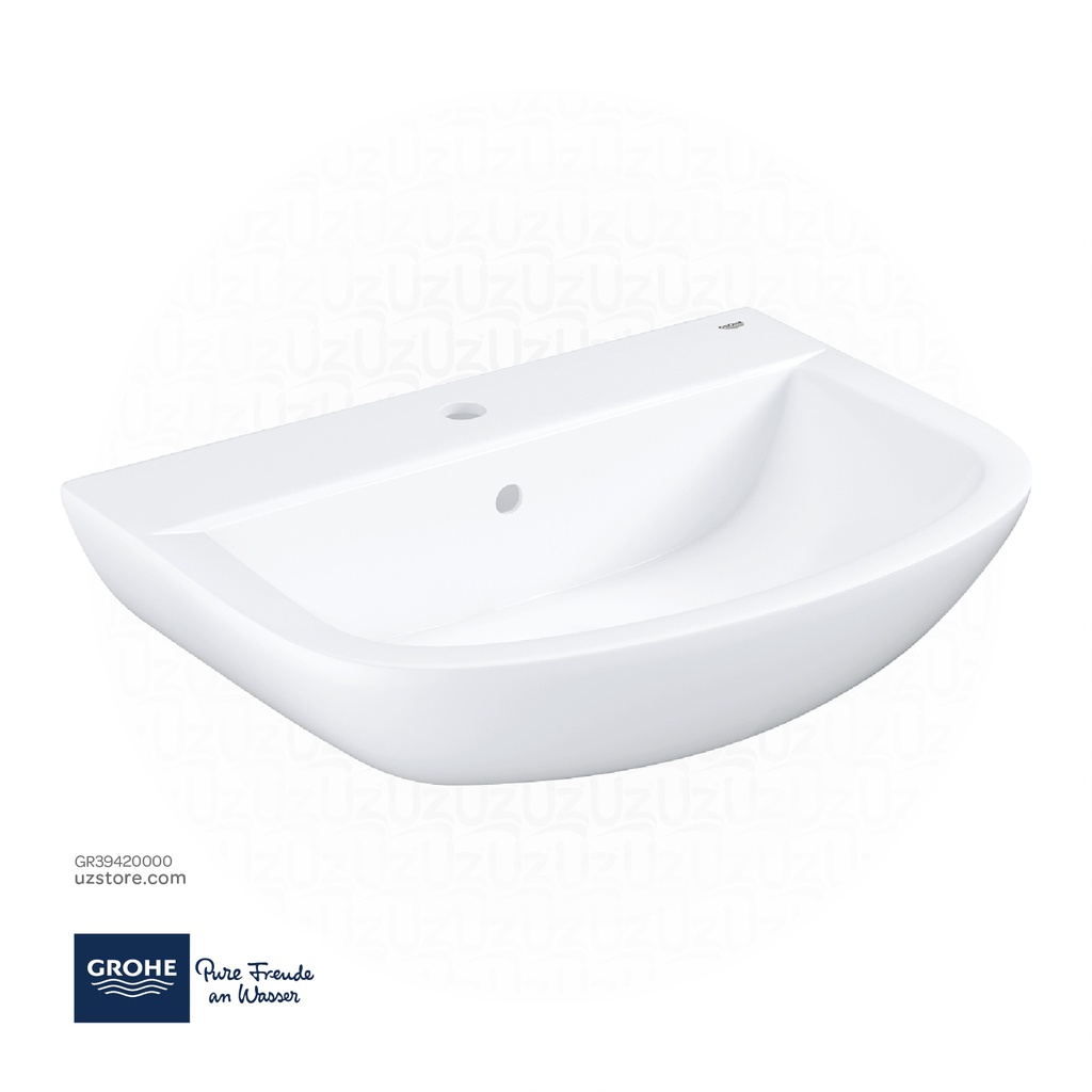 GROHE Bau Ceramic Wash basin 65 , 39420000 , alpine white | UZ Store
